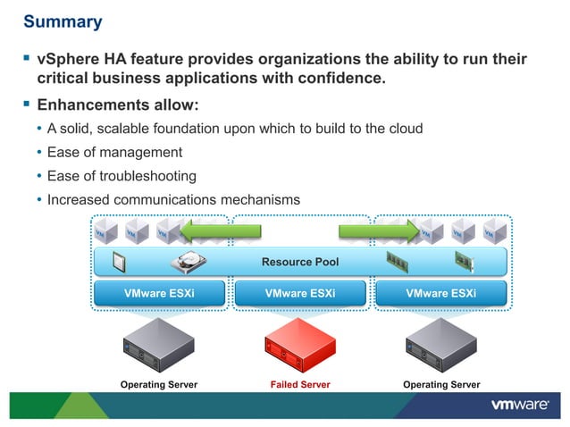 Introduction - vSphere 5 High Availability (HA) | PDF