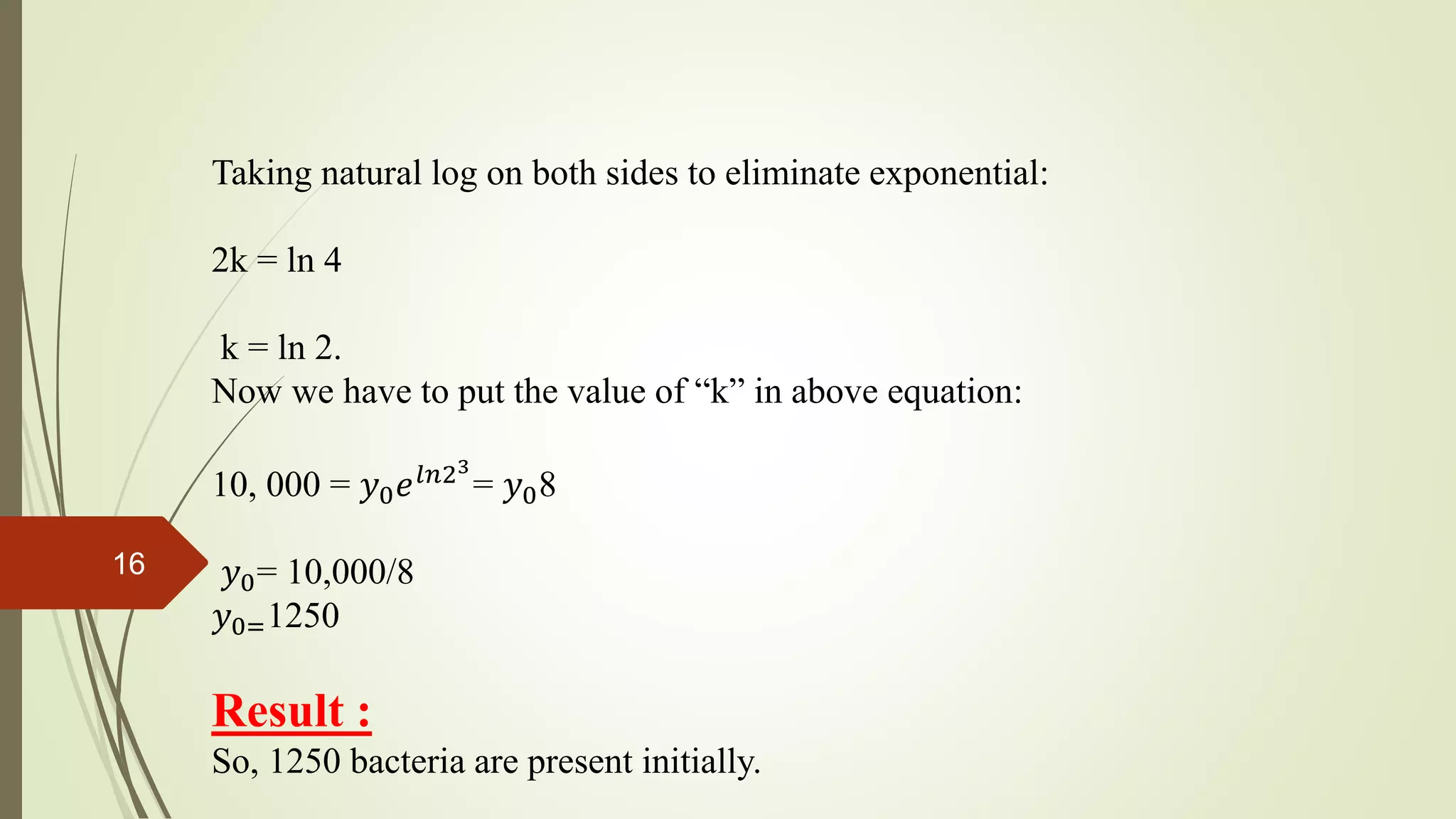 Differential Equation_Half Life | PPTX