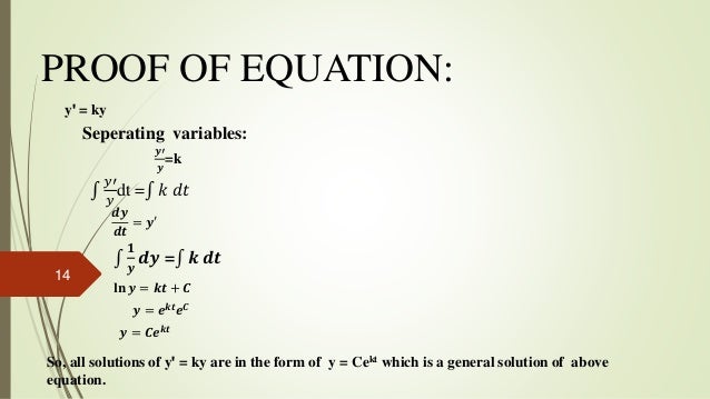 Differential Equation_Half Life
