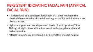 diagnosis and management of fascial pain | PPTX