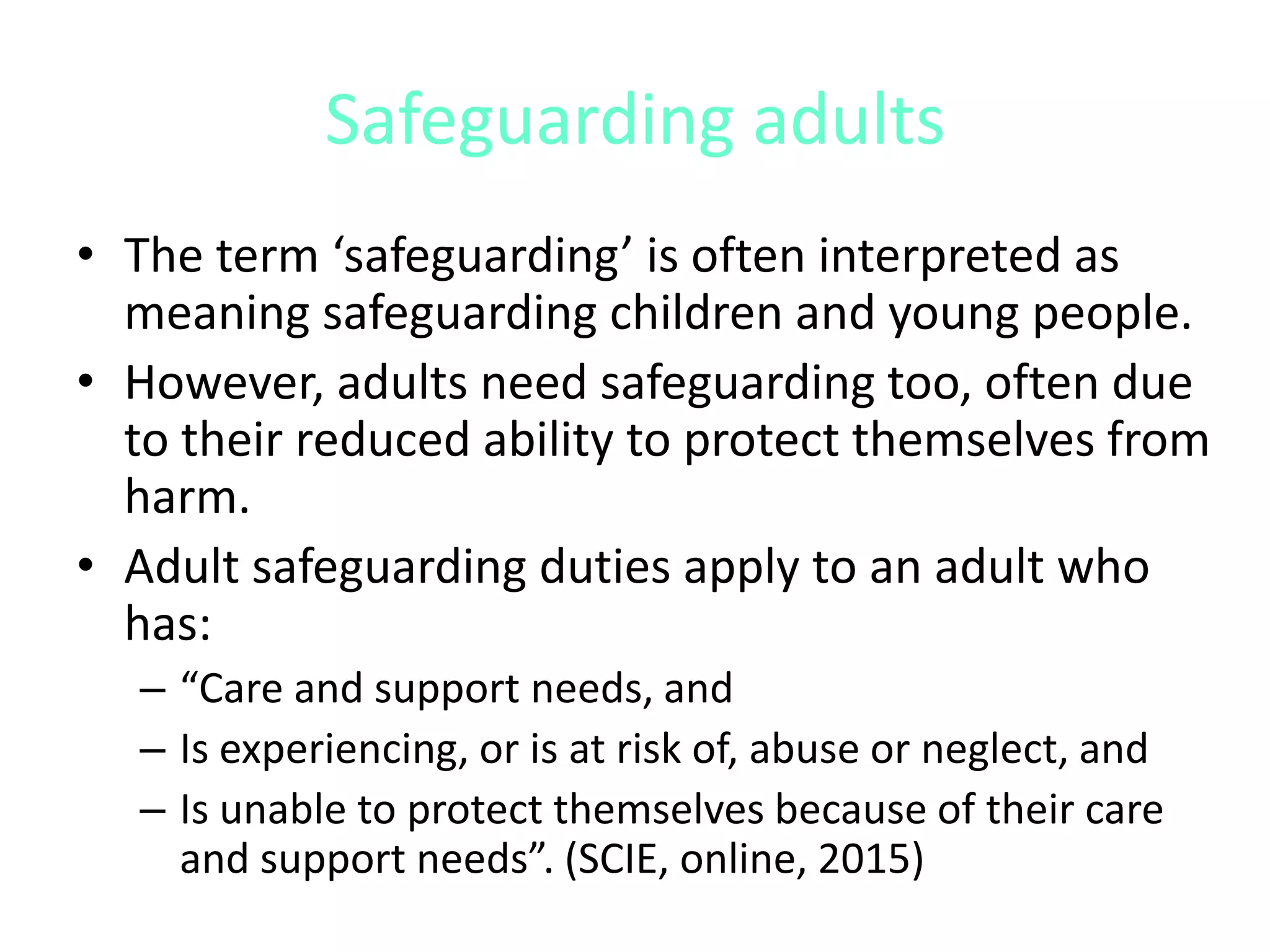 Safeguarding | PPTX