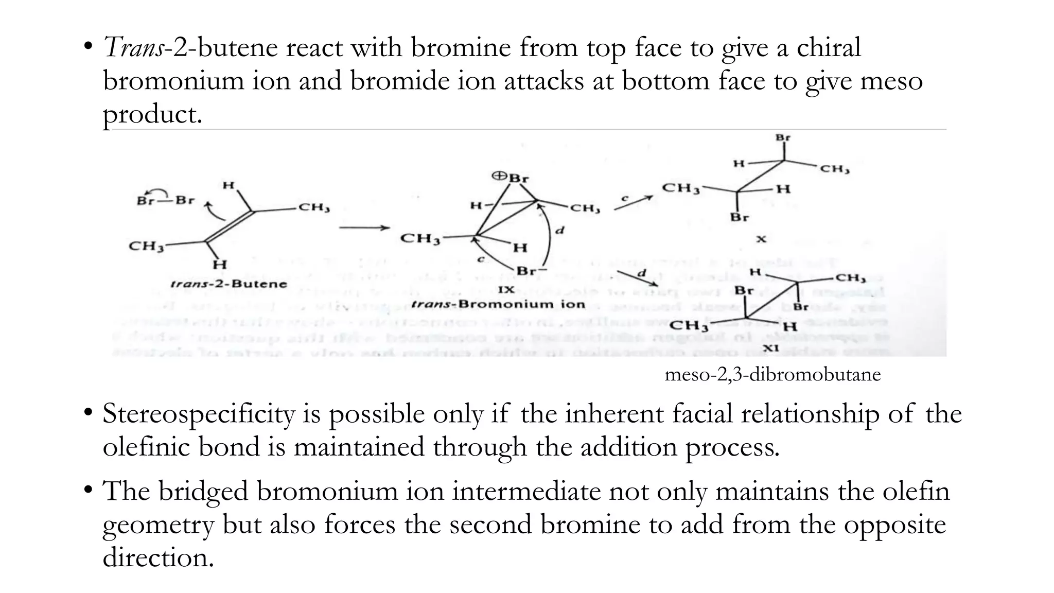 Stereoselective and stereospecific reactions | PPTX