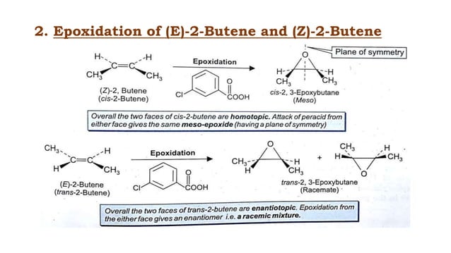 Stereoselective and stereospecific reactions | PPTX