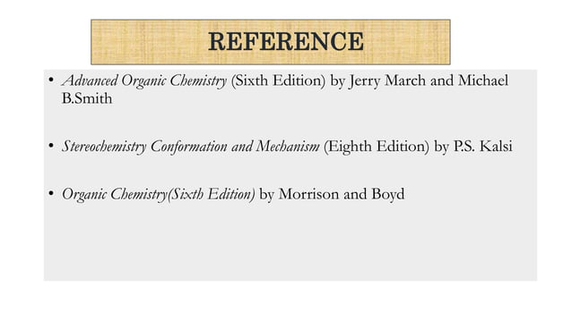 Stereoselective and stereospecific reactions | PPTX