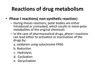PHARMACOKINETIC | PPTX | Endocrine and Metabolic Diseases | Diseases ...