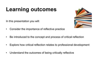 Reflection on practice | PPTX