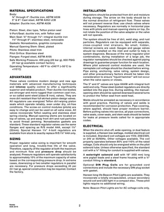 VALVULA HANSEN HA4A-R429D PRESSURRE REGULATOS | PDF
