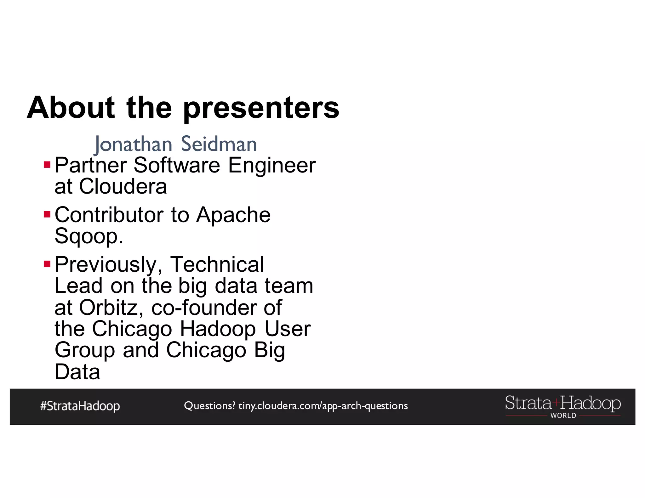 Hadoop application architectures - using Customer 360 as an example | PDF | Cloud Computing ...