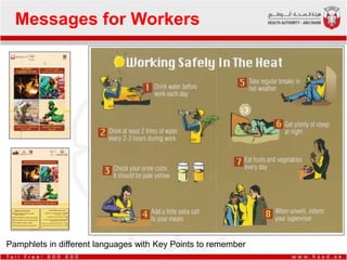 Haad safety in heat program | PPTX