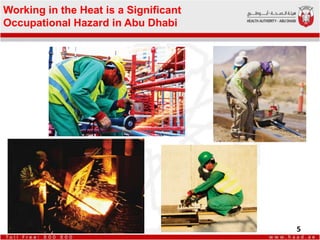 Haad safety in heat program | PPTX