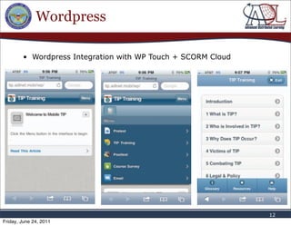 SCORM Implementation Challenges for Mobile | PPT