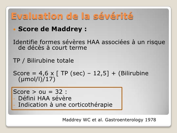 Hepatite alcoolique aigue