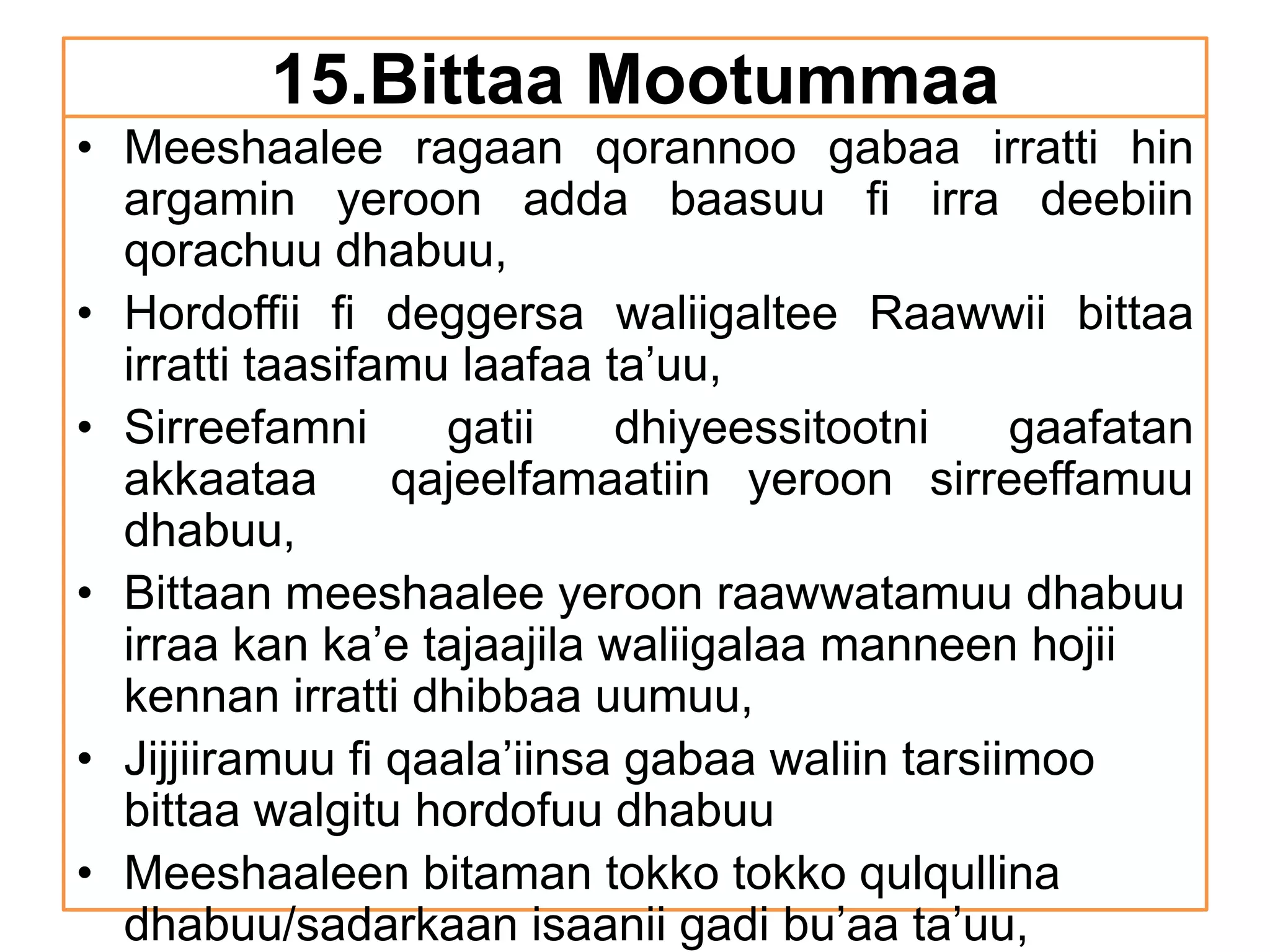 Haala fi Kallattii KT MNO 2015 summery.pptx