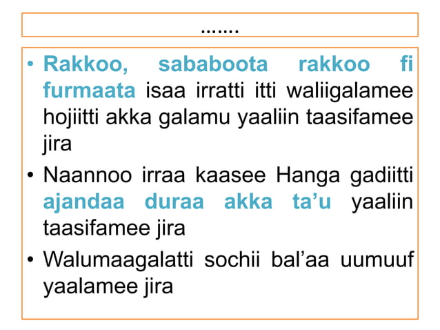 Haala fi Kallattii KT MNO 2015 summery.pptx