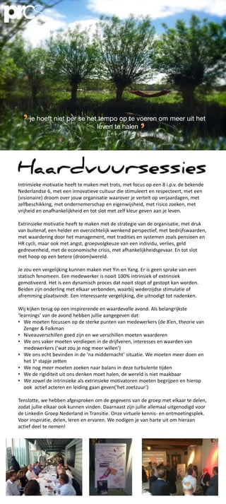 Haardvuursessie 3 medewerkers in transitie impressie | PDF