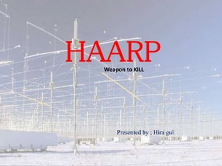 Haarp | PPTX
