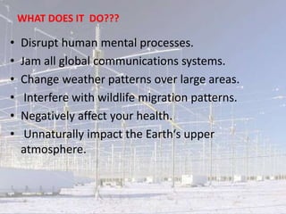 Haarp | PPTX