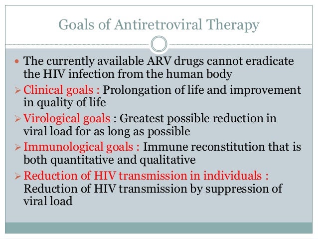 Highly active antiretroviral therapy