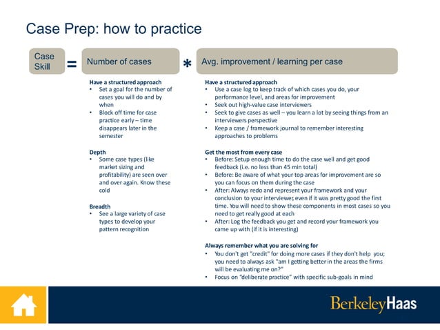 Berkeley Haas Consulting Case Book Interview Prep | PDF
