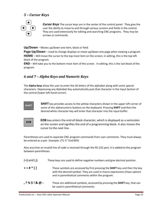 Haas lathe operator manual | PDF
