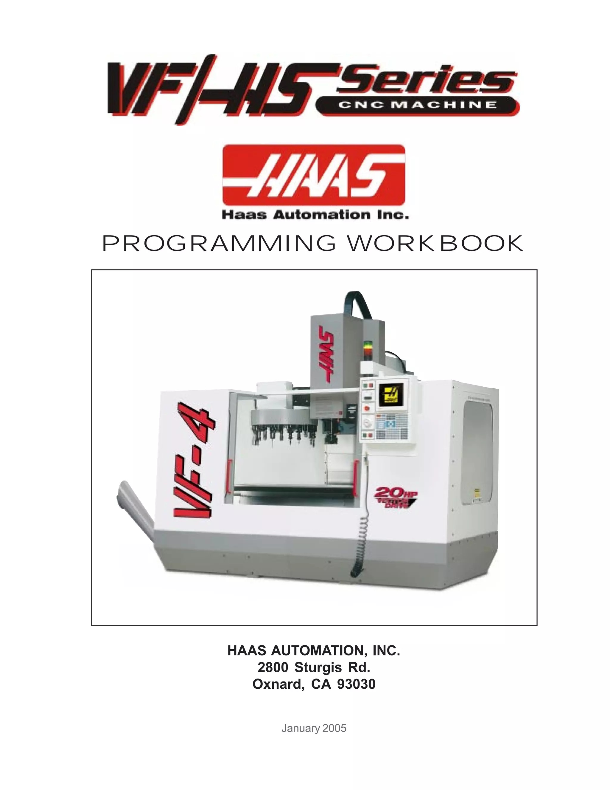 Haas mill programming workbook | PDF