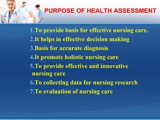 HEALTH ASSESSMENT | PPT