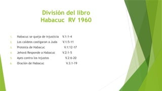 HABACUC.Libro de la biblia, profeta menor | PPTX