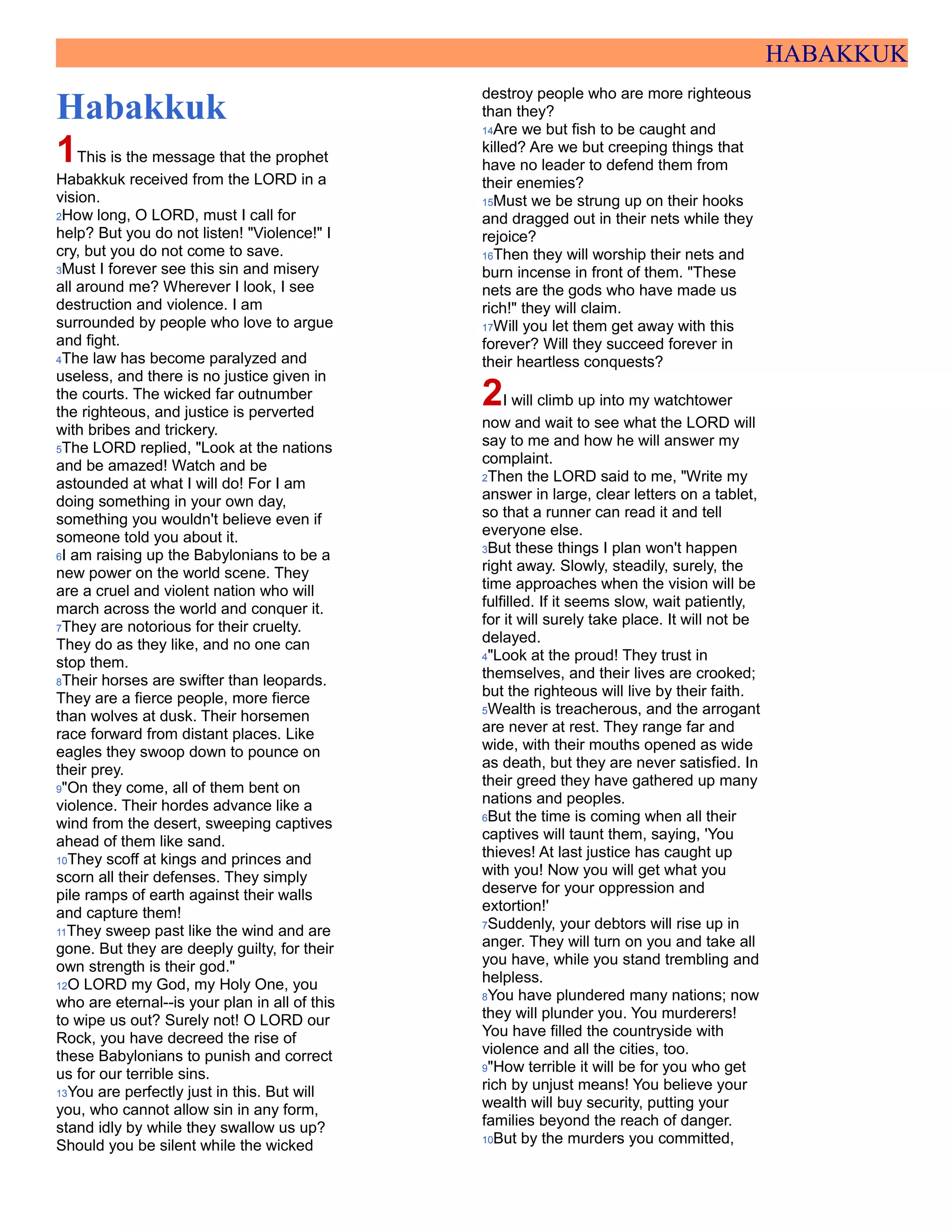 Habakkuk | DOC