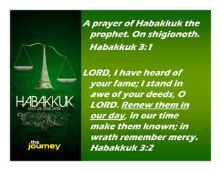 Habakkuk - Climbing Out of the Dip | PDF | Christianity | Religion ...
