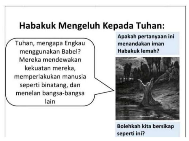 PENDALAMAN ALKITAB KITAB NABI HABAKUK | PPTX