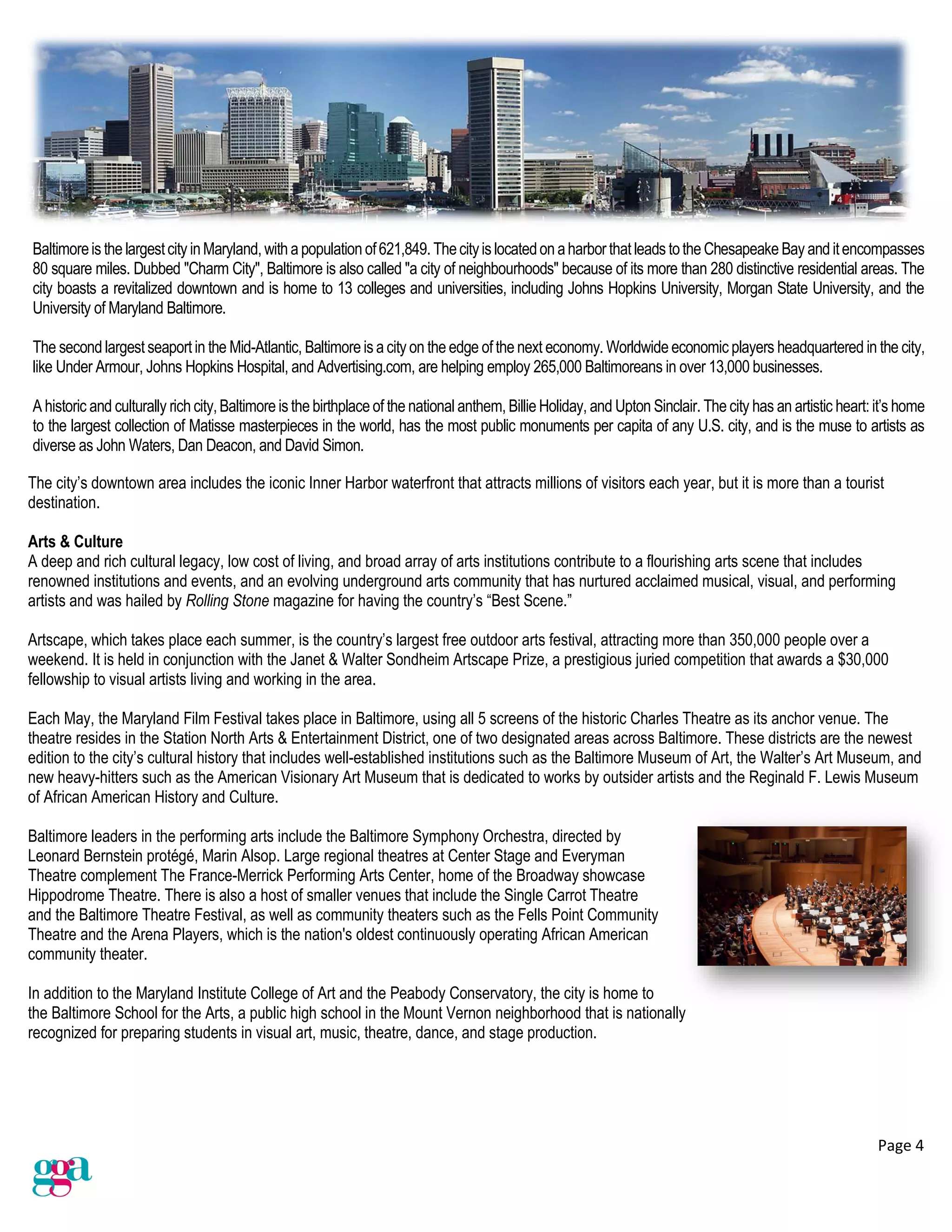 Housing Authority of Baltimore City-Chief Financial Officer | PDF