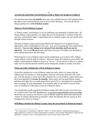 Habeas Manual (English) | PDF