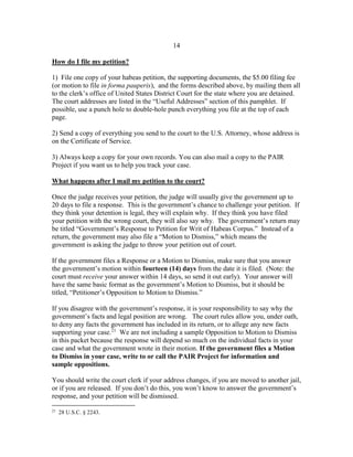 Habeas Manual (English) | PDF