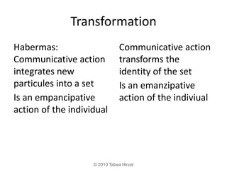 Habermas’ Theory of Communicative Action II | PPTX