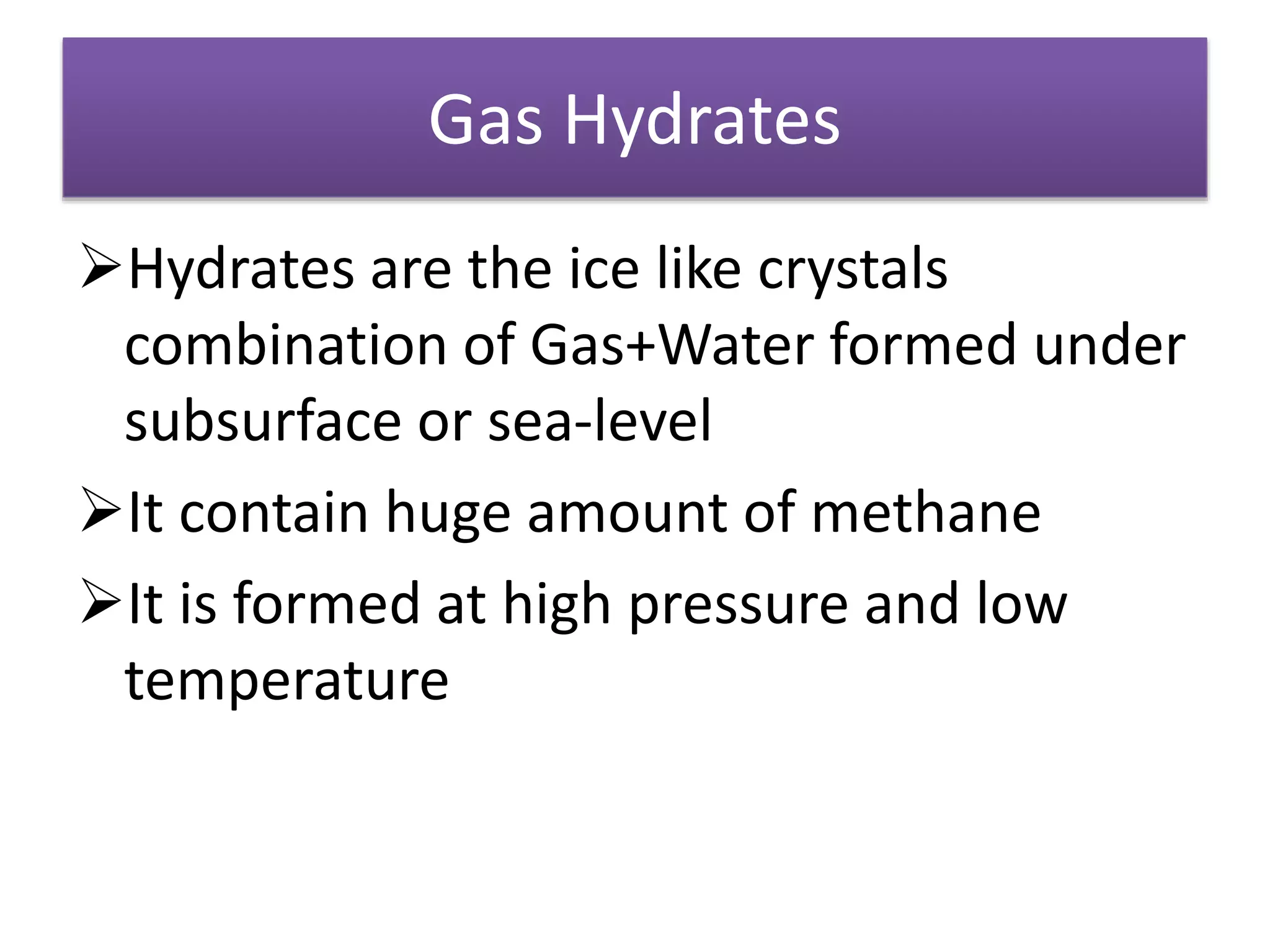 Environmental Concerns related to extraction of Methane from Gas ...