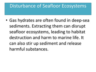 Environmental Concerns related to extraction of Methane from Gas ...