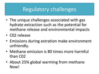 Environmental Concerns related to extraction of Methane from Gas ...