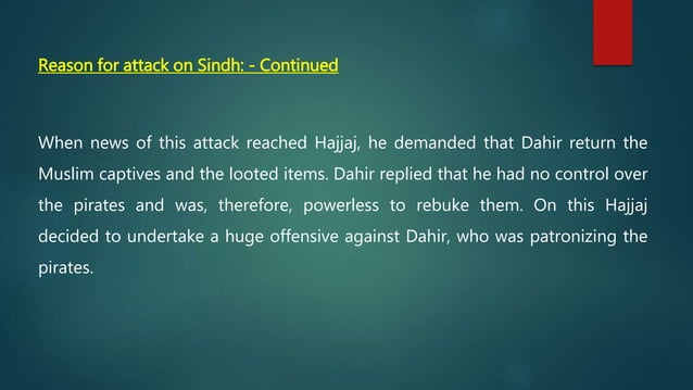 Muhammad Bin Qasim presented by Habib Anwar | PPTX | Islam | Religion ...