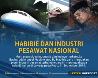Habibie dan Industri Pesawat Nasional | PDF
