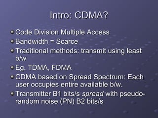 Habibullah cdmabased | PPT