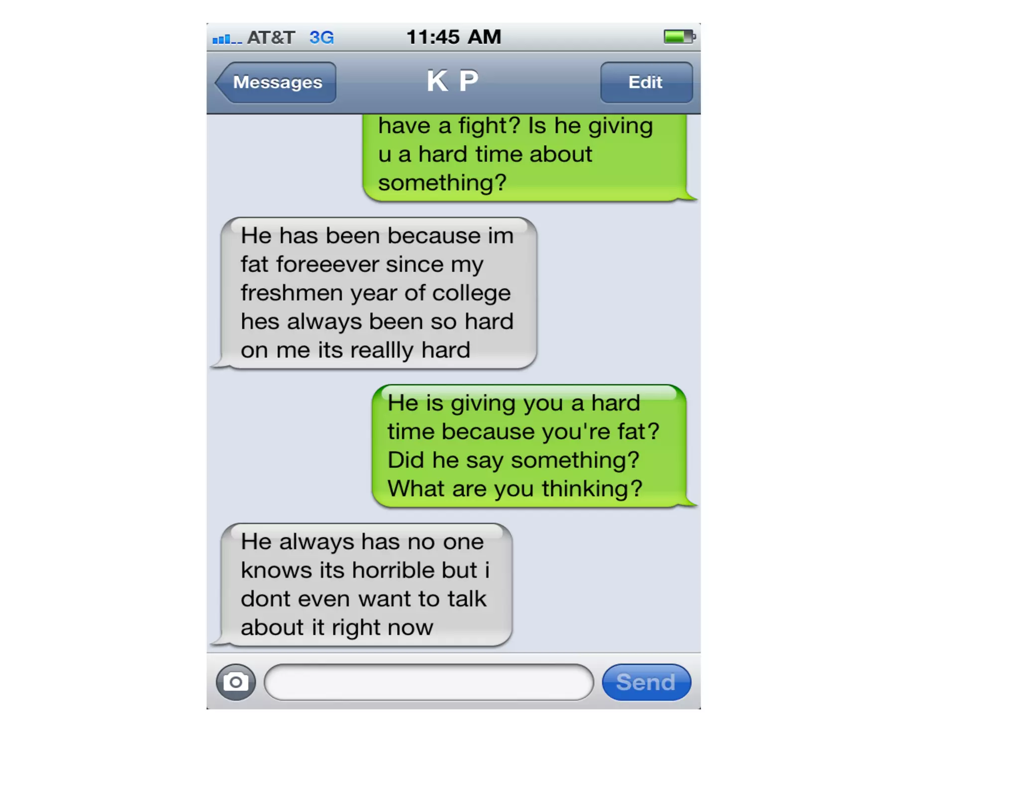 Empathy Design: SMS prototype eating behavior change | PDF