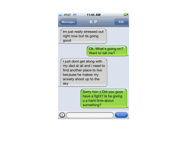 Empathy Design: SMS prototype eating behavior change | PDF