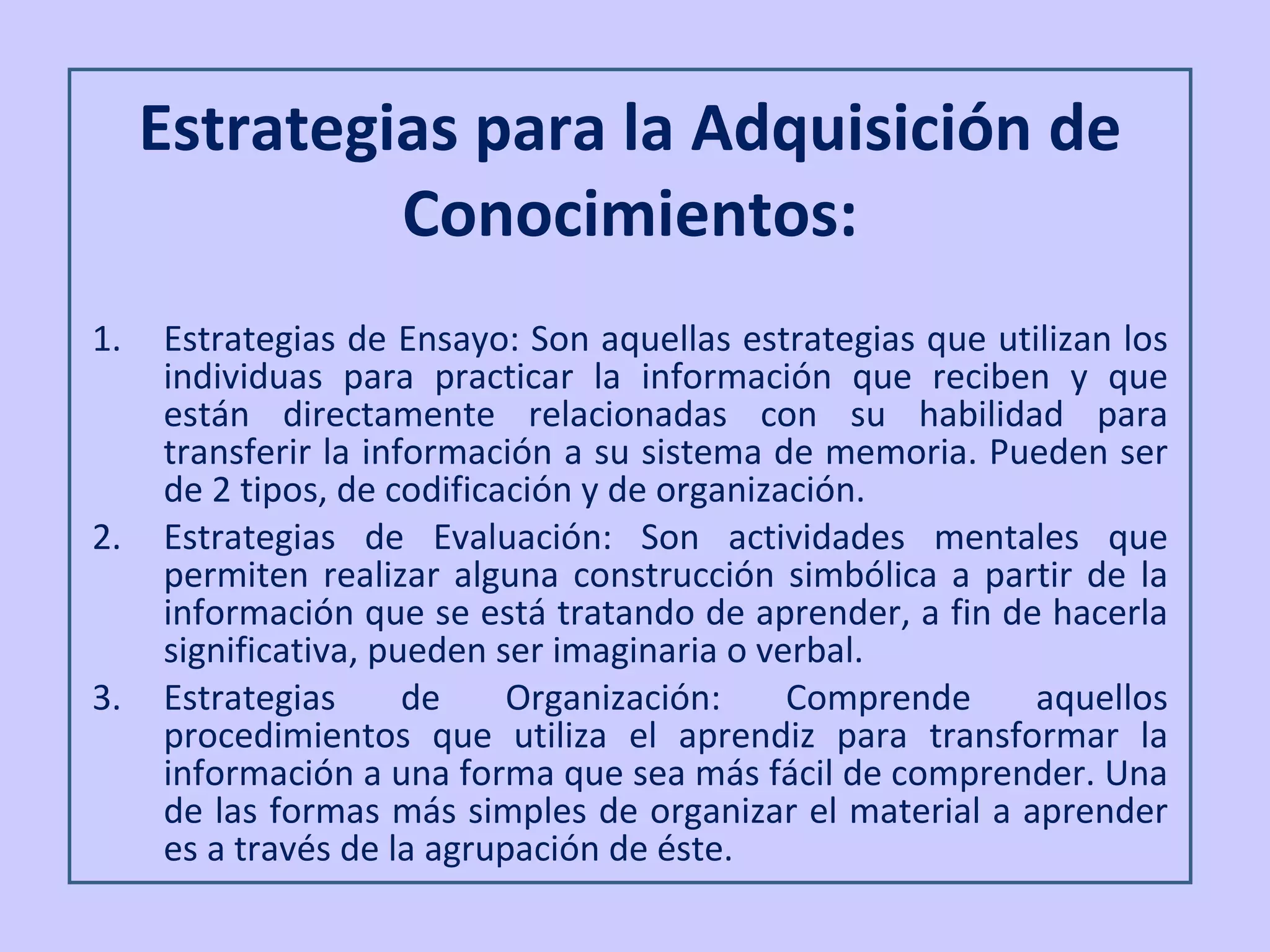 Habilidades Cognitivas Y Metacognitivas | PPT