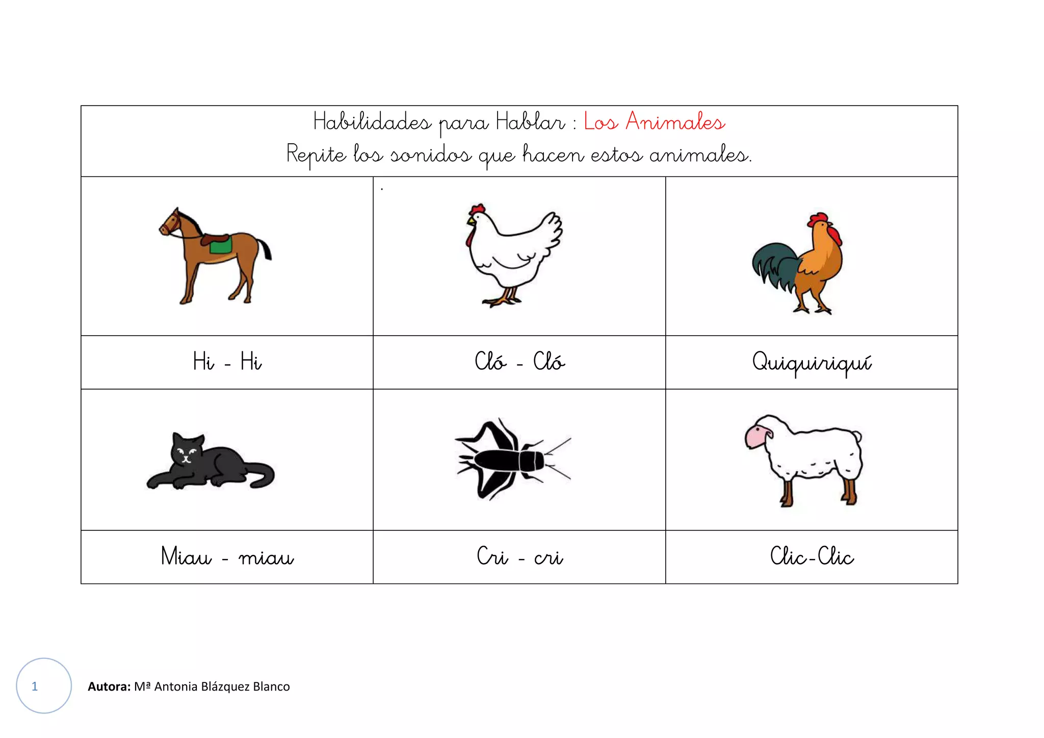 Onomatopeyas de animales | PDF | Cats | Pets