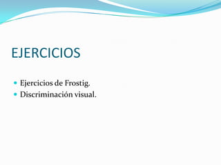 Habilidades perceptivomotrices visuales | PPTX