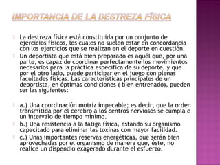 Habilidades y destrezas motoras | PPT