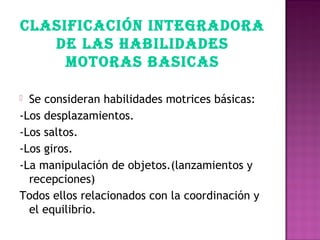 Habilidades y destrezas motoras | PPT