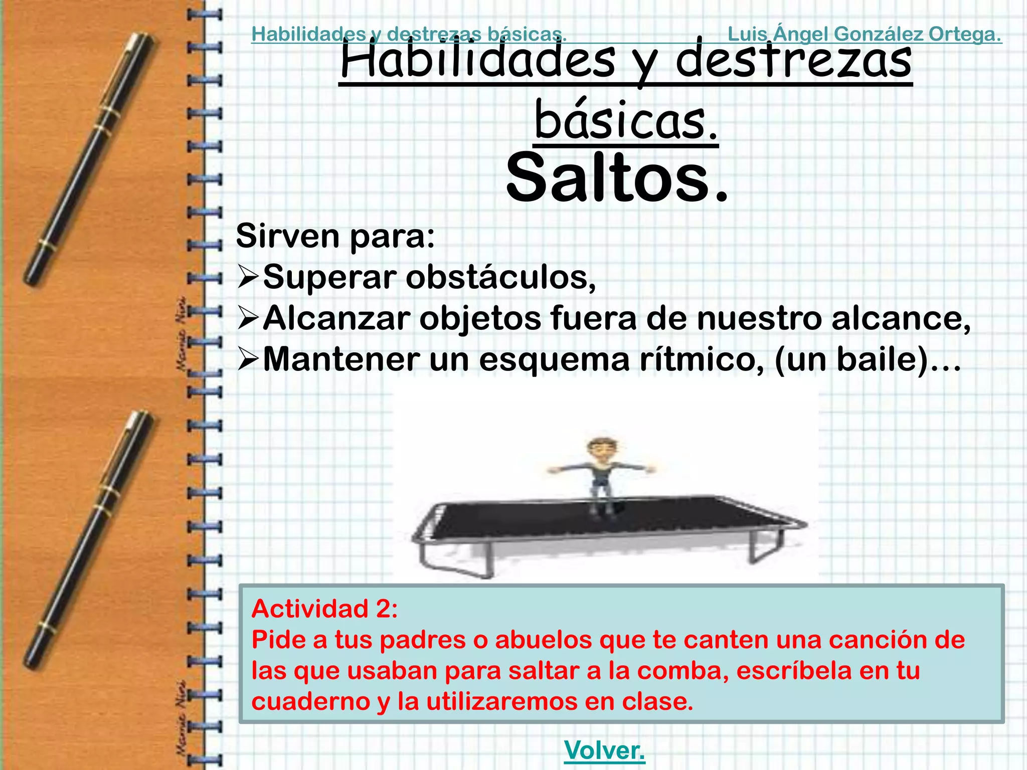 Habilidades y destrezas | PPSX | Sports