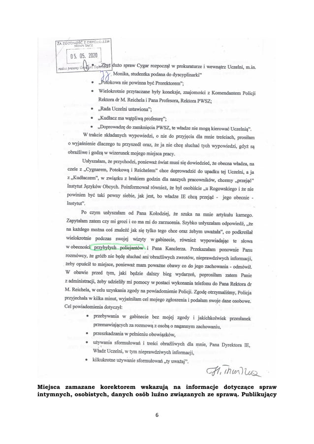 Habilitacja rektora pwsz oczami sekretarek | PDF