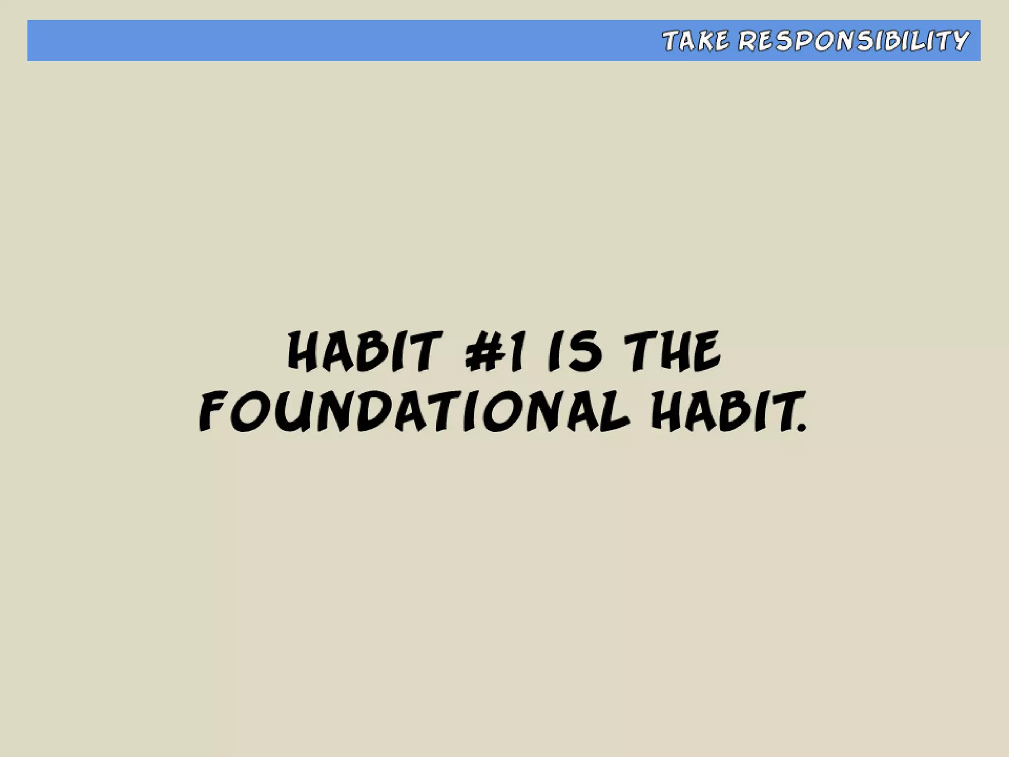 Habit #1 - Be Proactive | PDF